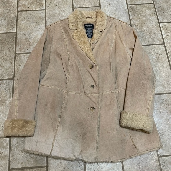 Outbrook | Jackets & Coats | Outbrook Woman Leather Barn Coat | Poshmark